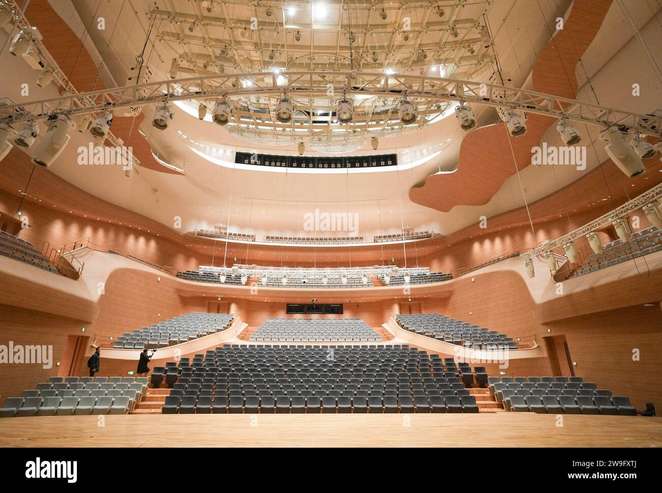 Beijing, China. 25th Dec, 2023. This photo taken on Dec. 25, 2023 shows ...