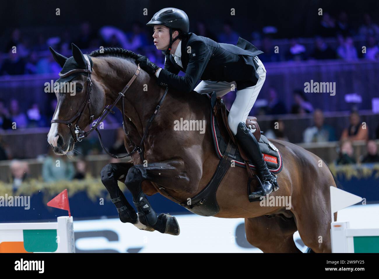 Thibeau Spits of Belgium with Foncetti v. Heffinck during the Léon ...