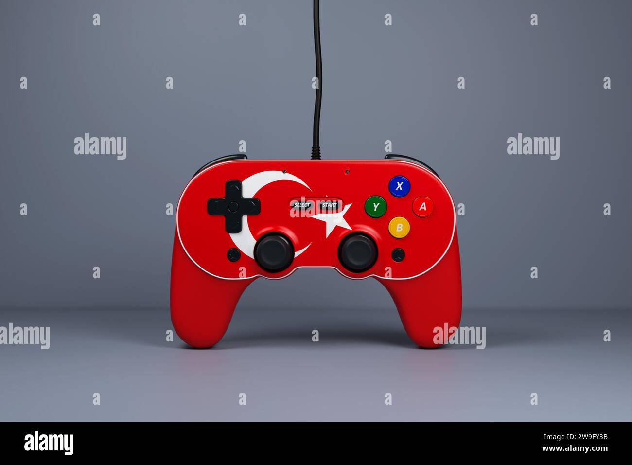 Video game controller cartoon icon hi-res stock photography and images ...