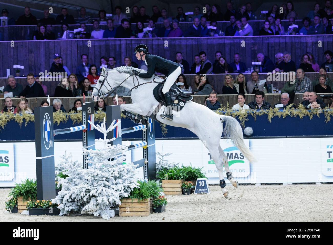 Kevin Jochems of Netherlands with Casillas van de Helle during the Léon ...