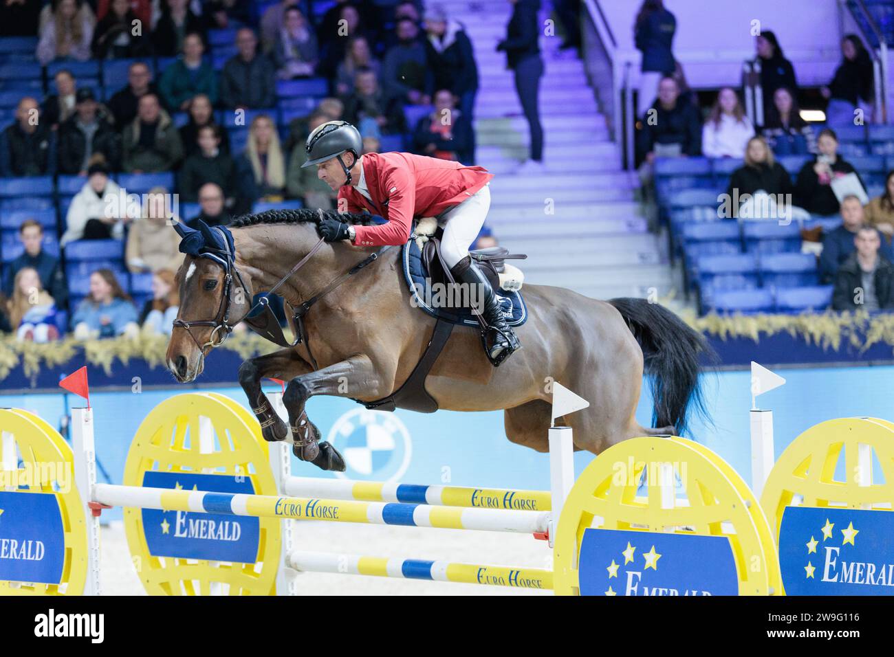 Pius Schwizer of Switzerland with Cyra Z during the BMW MASTERS CSI5*-W ...