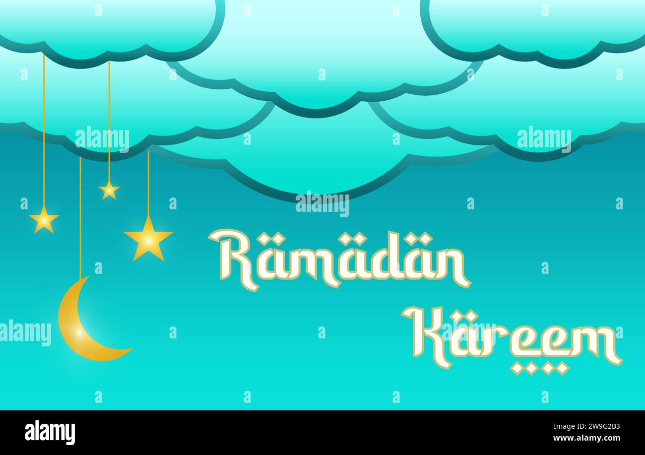 Ramadan greeting card, ramadan edition background. Happy month of ...