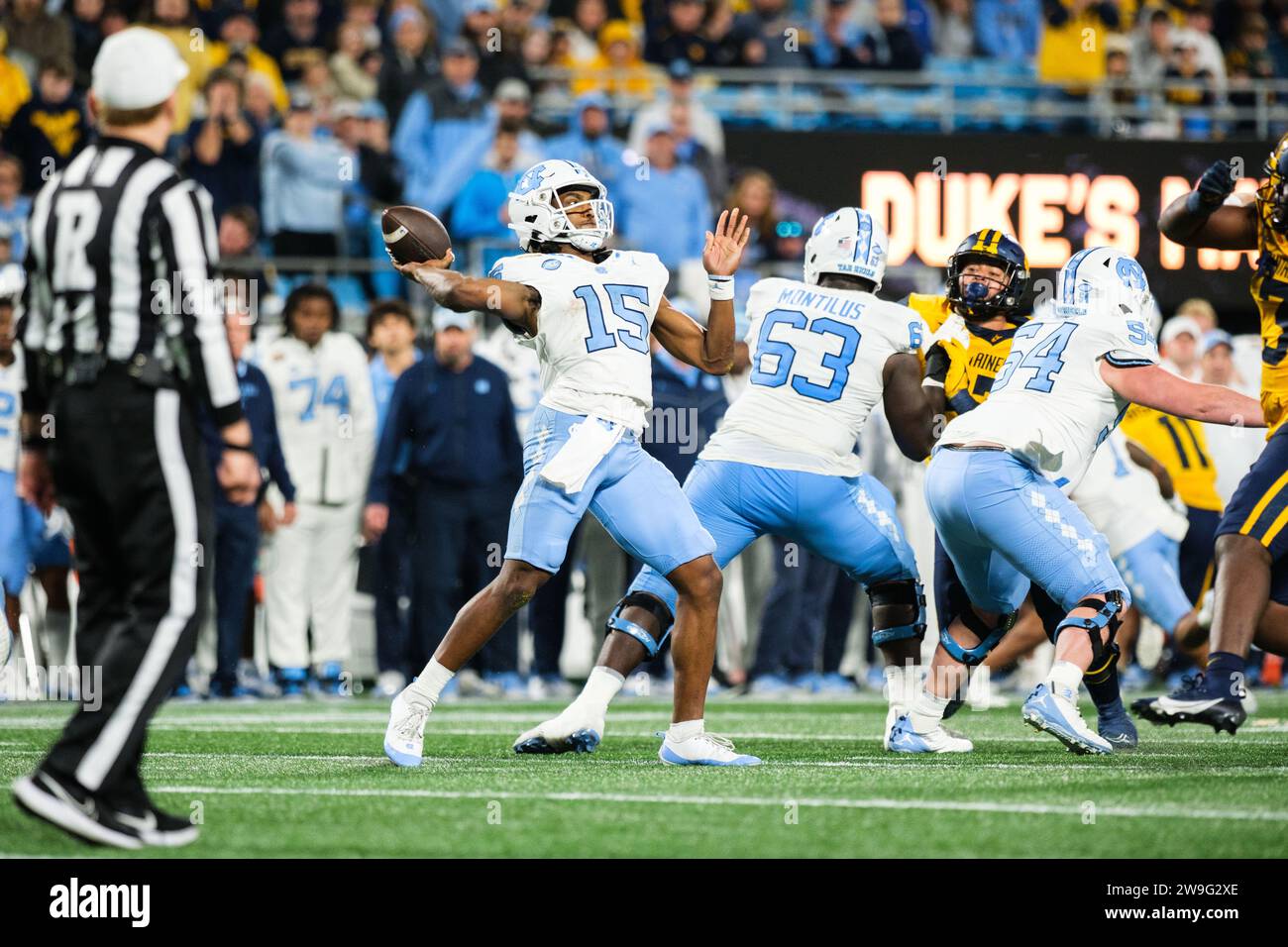 Charlotte, North Carolina, USA. 27th Dec, 2023. North Carolina Tar ...