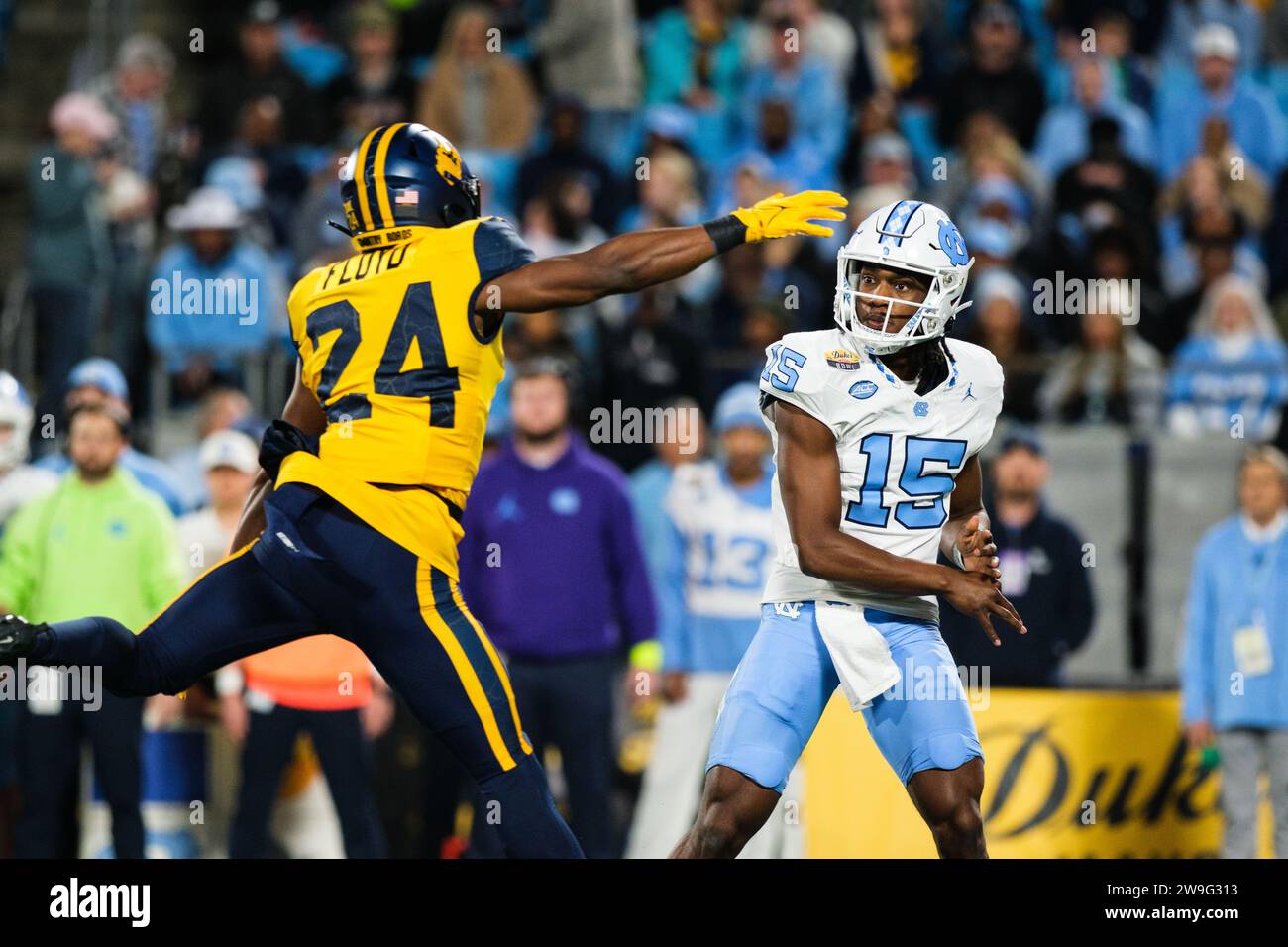 Charlotte, North Carolina, USA. 27th Dec, 2023. North Carolina Tar ...