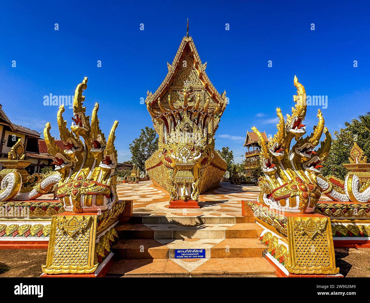 Wat Nong Hu Ling in Maha Sarakham, Isaan, Thailand Stock Photo - Alamy