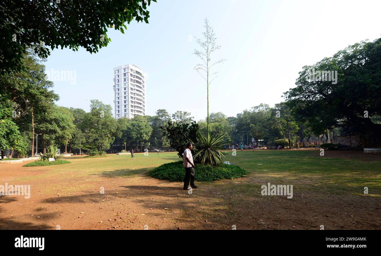 Mancherji Joshi Five Gardens in Dadar East, Mumbai, India Stock Photo ...