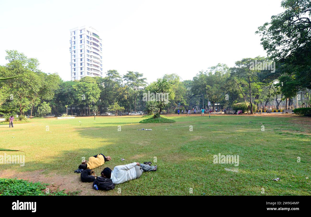 Mancherji Joshi Five Gardens in Dadar East, Mumbai, India Stock Photo ...