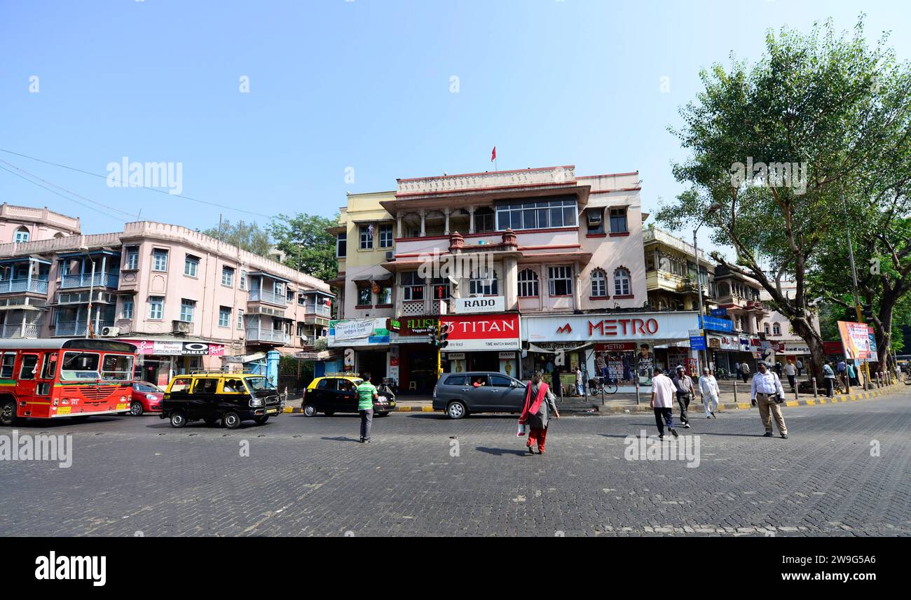 Walking through the streets of Dadar, Mumbai, India Stock Photo - Alamy