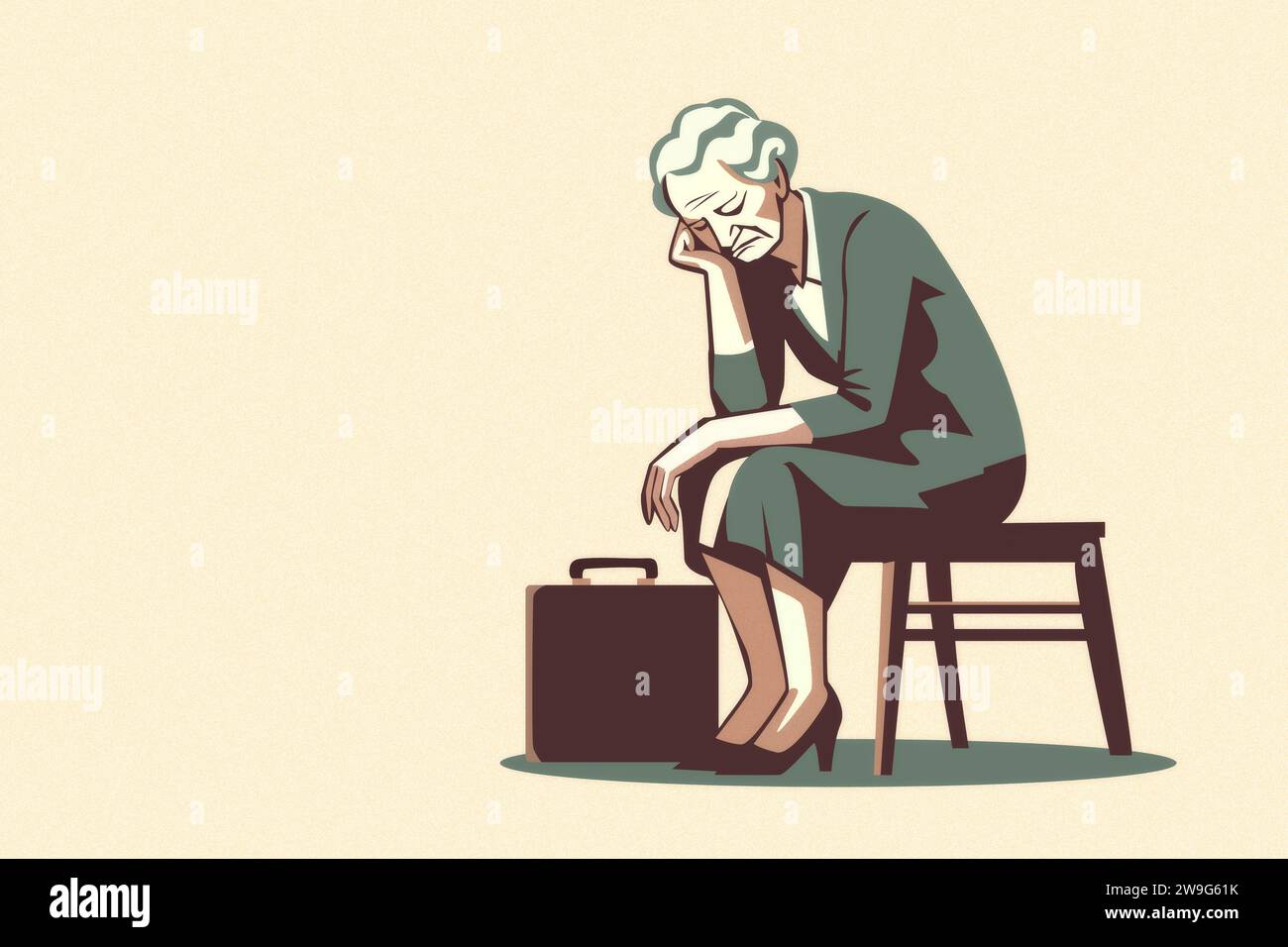 Dementia cartoon hi-res stock photography and images - Alamy