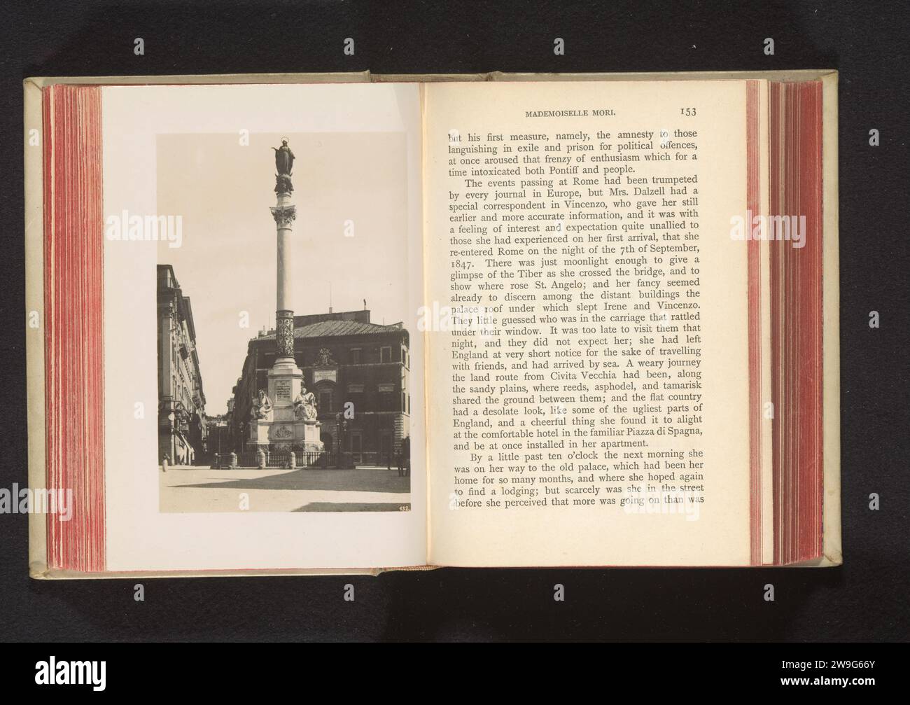 Column of the Immaculate Conception in Rome, Anonymous, c. 1852 - c ...