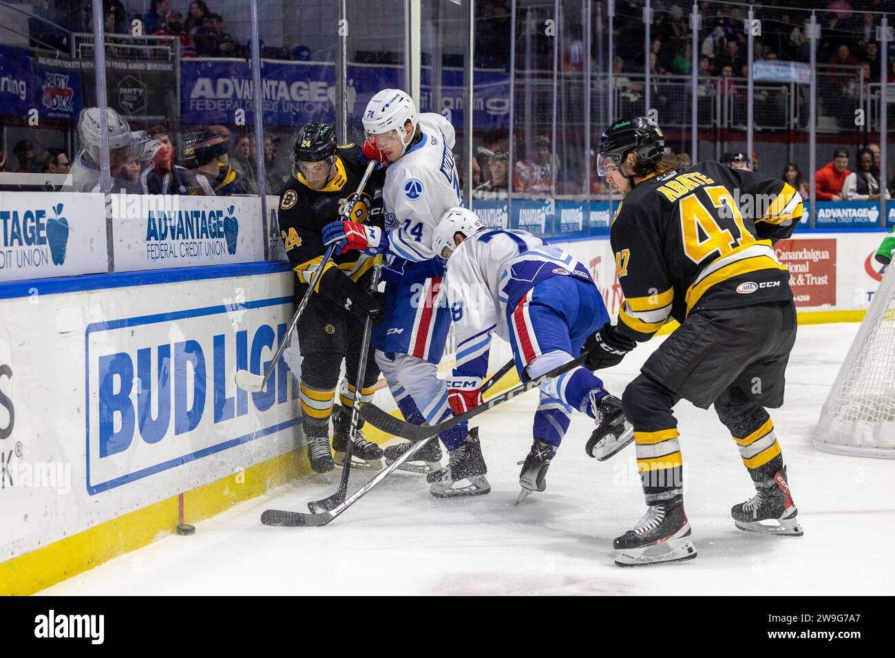 Rochester, New York, USA. 22nd Dec, 2023. Rochester Americans ...