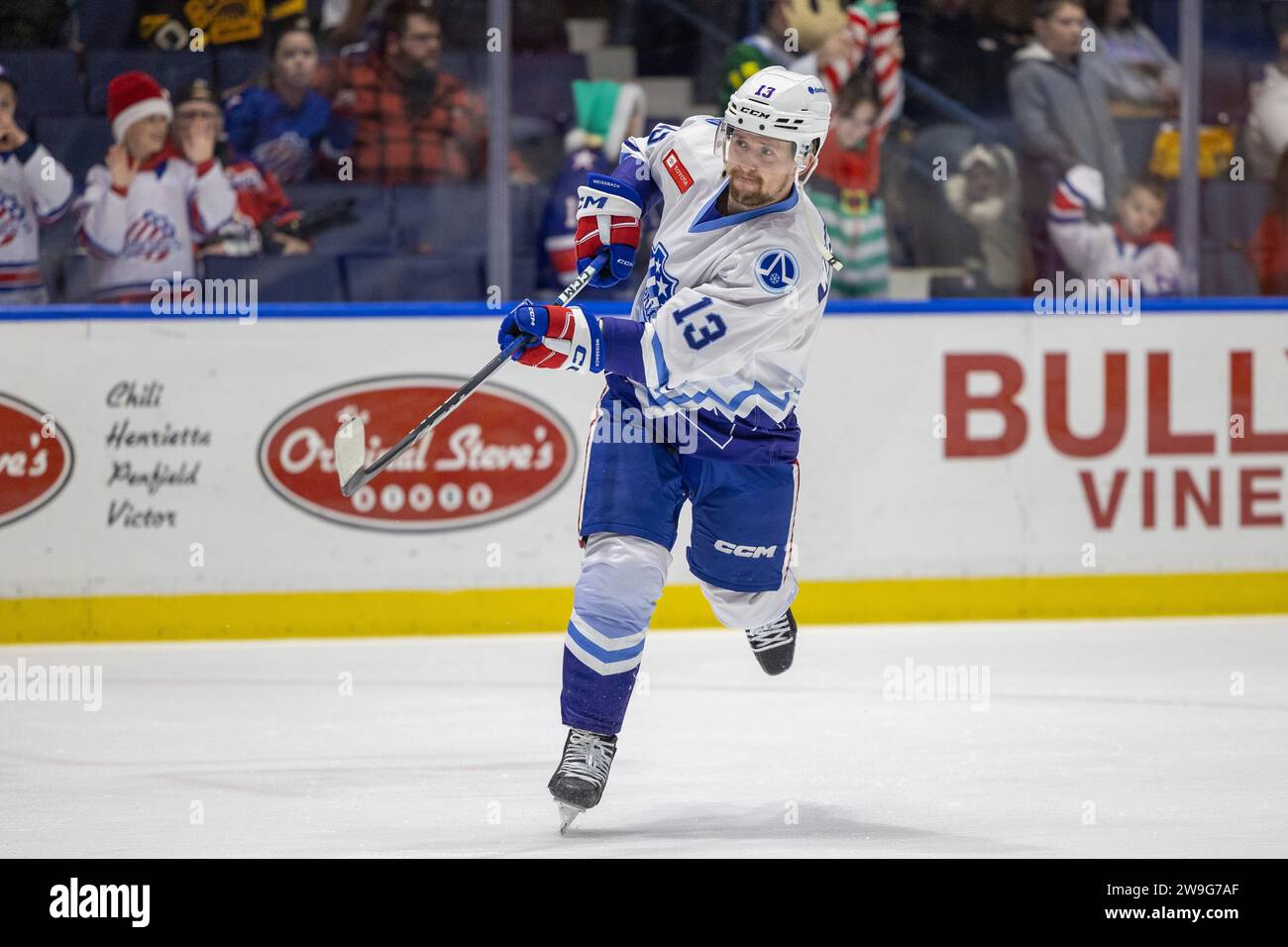 Rochester, New York, USA. 22nd Dec, 2023. Rochester Americans forward ...