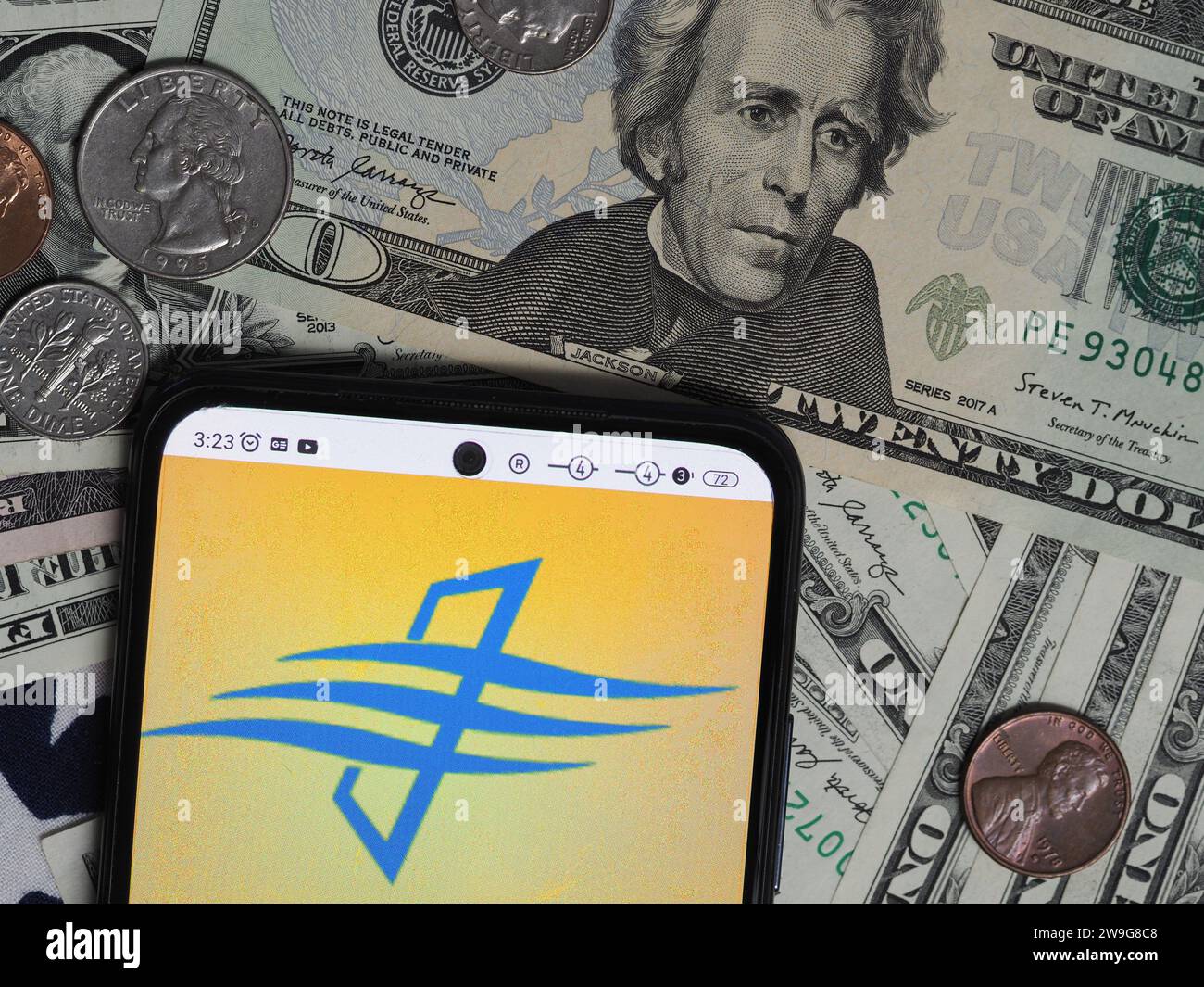 Garham, Germany. 28th Dec, 2023. In this photo illustration, a FileNet ...