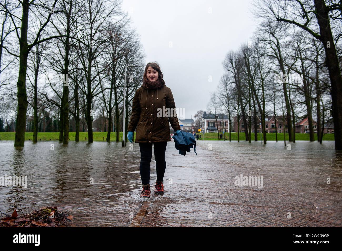 Flooded floodplains netherlands hi-res stock photography and images - Alamy