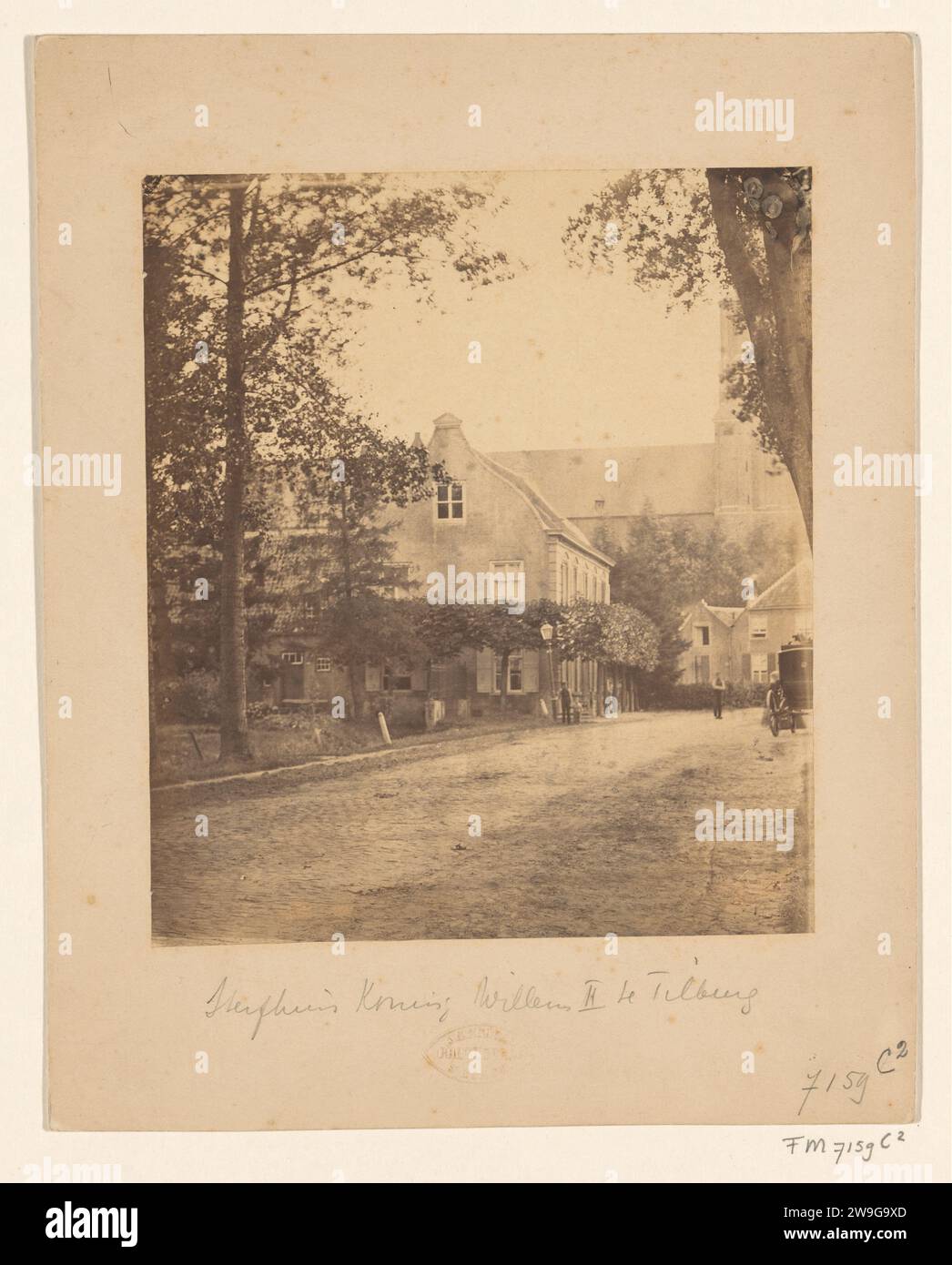 House where King Willem II died in 1849, Antonius Godefridus Schull, c ...