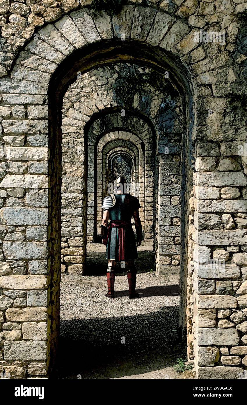 Ancient rome soldier hi-res stock photography and images - Alamy