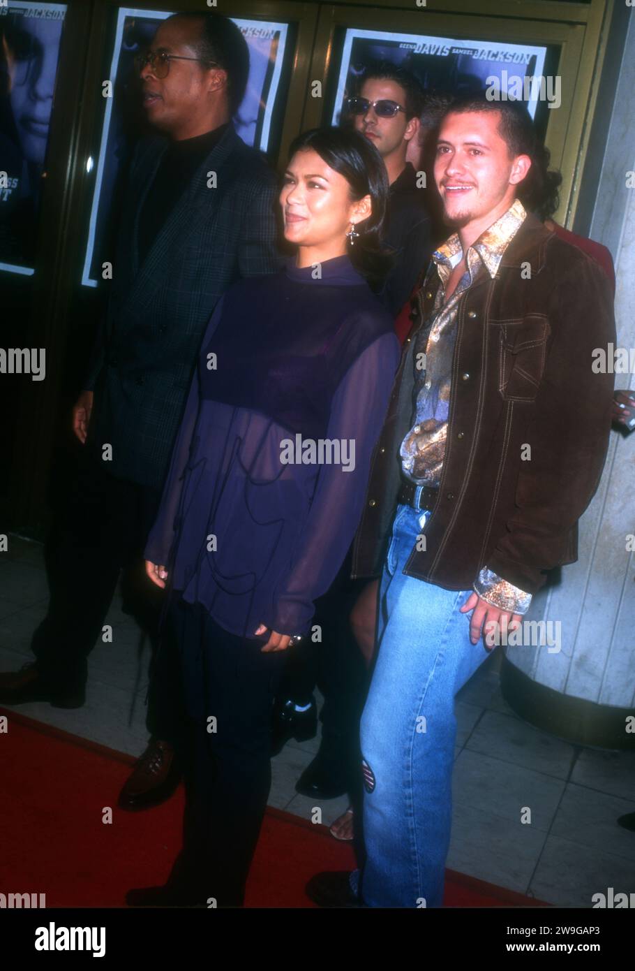 Los Angeles, California, USA 7th October 1996 Actress Mia Peeples and ...