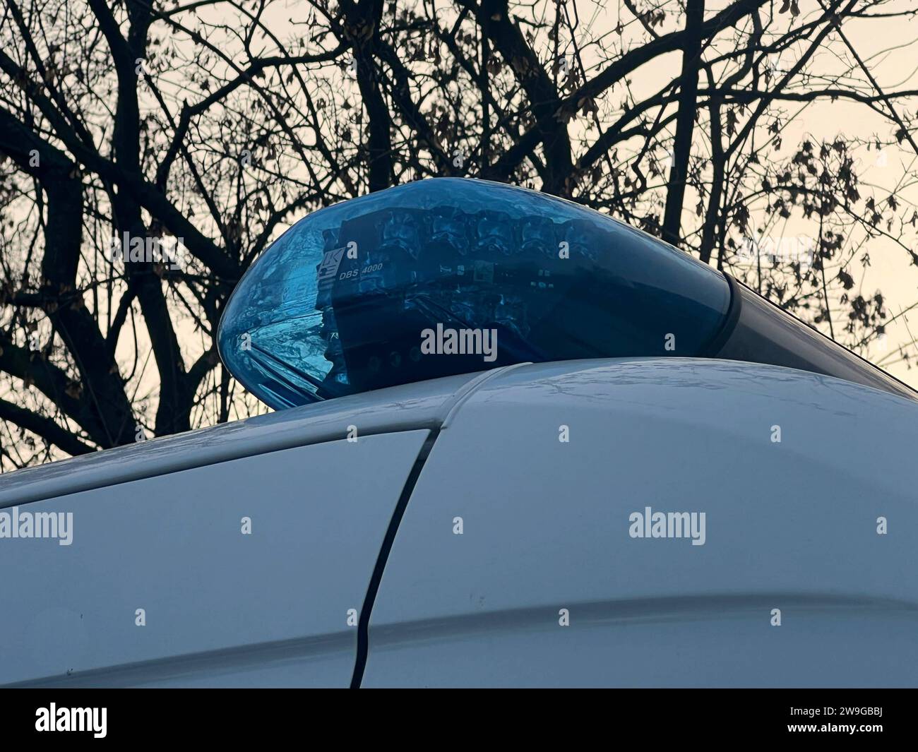 Blaulicht Polizei Streifenwagen Polizeiauto *** Blue light police ...