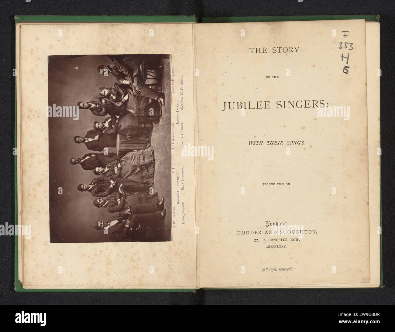 Jubilee singers hi-res stock photography and images - Alamy