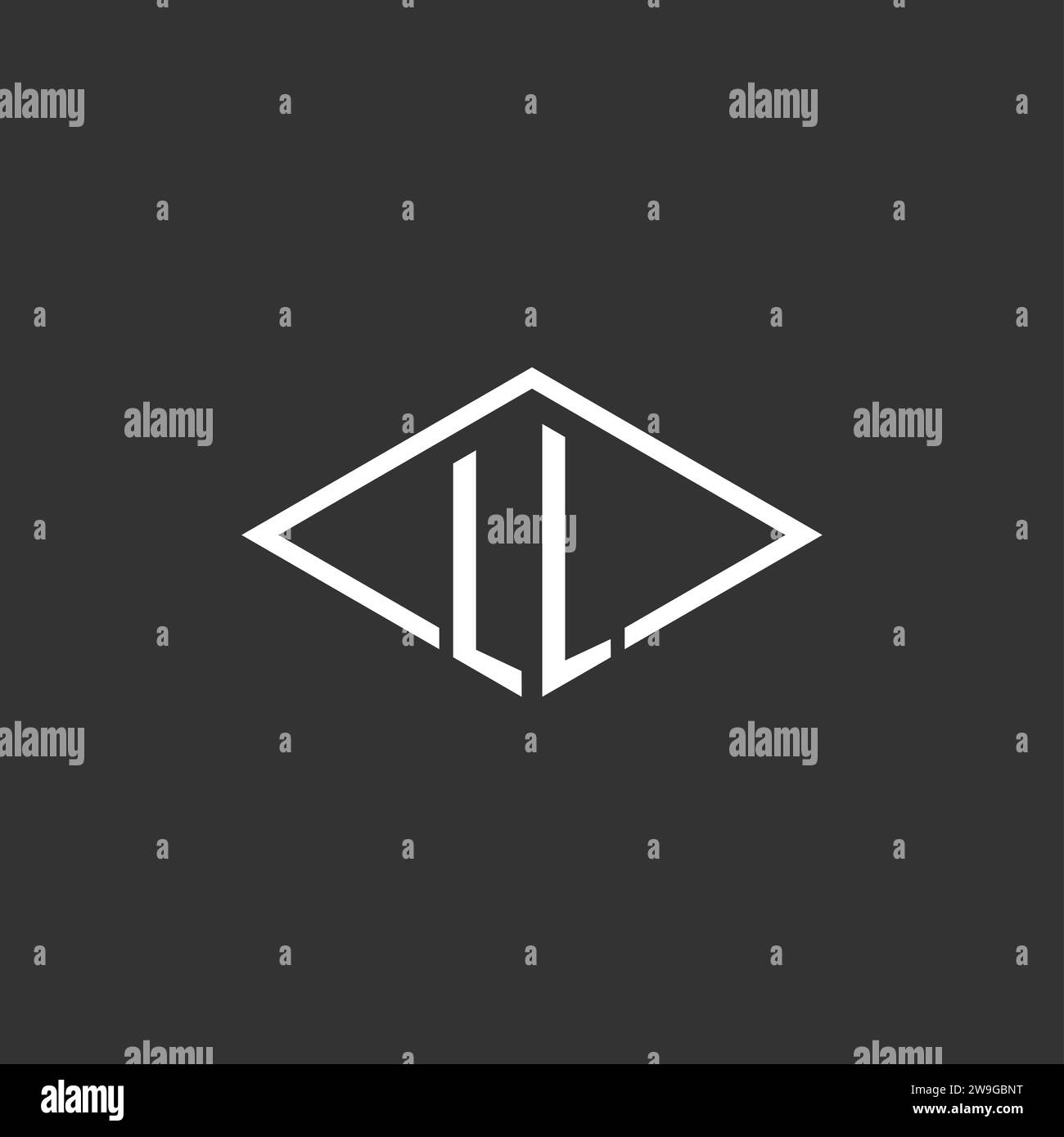 Ll clean logo Stock Vector Images - Alamy