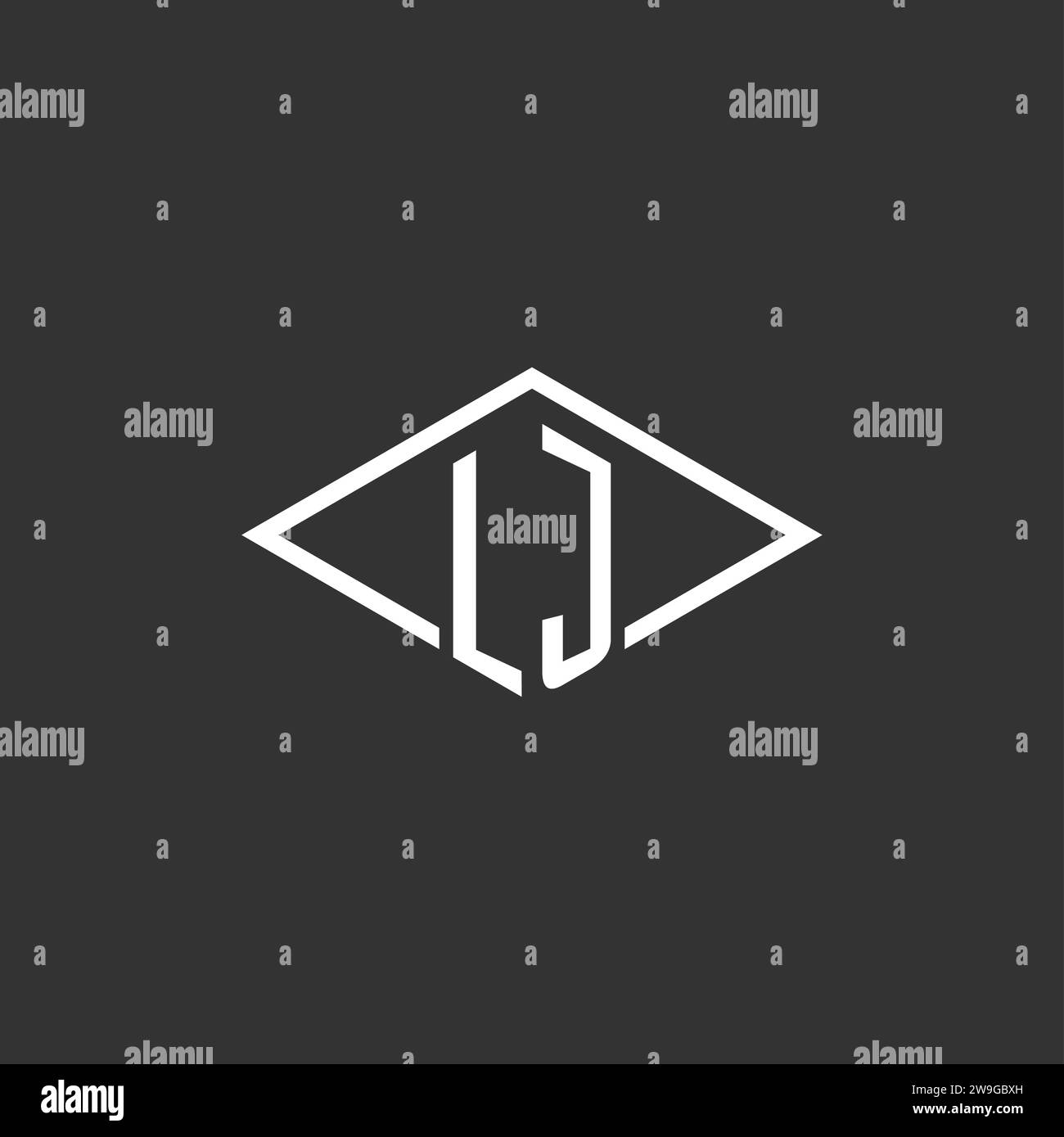 Lj clean logo Stock Vector Images - Alamy