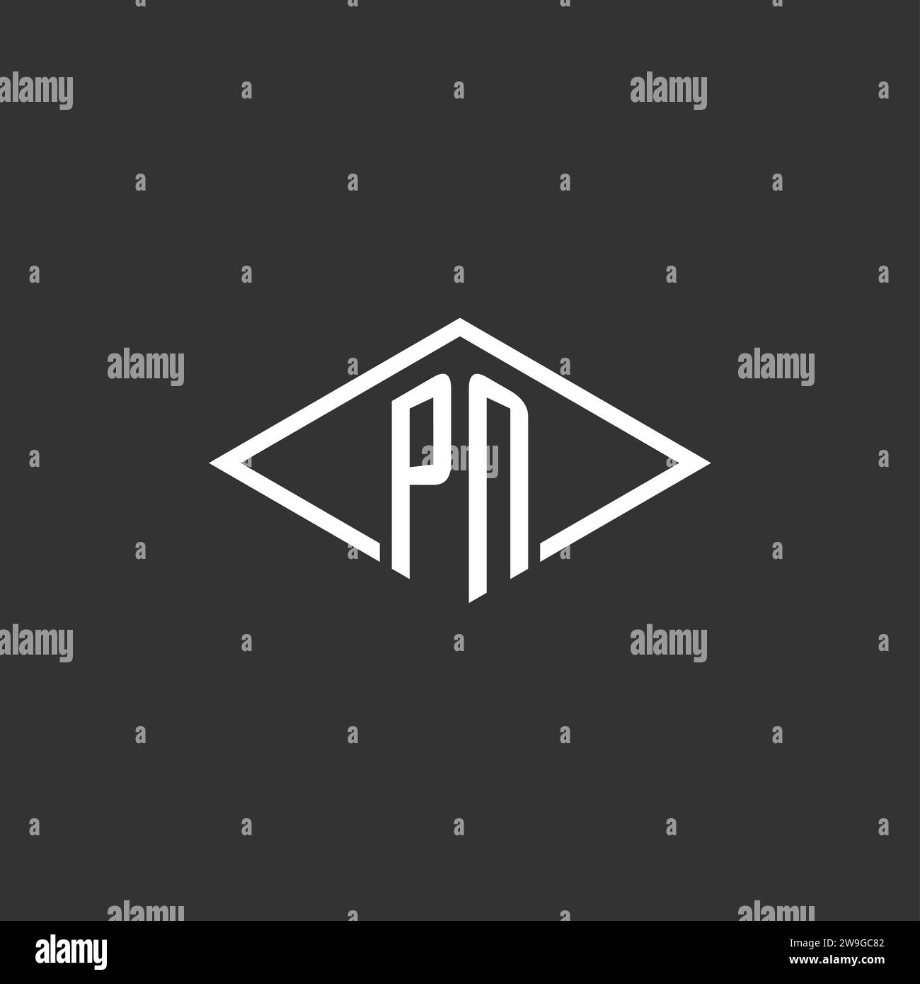 Pn clean logo Stock Vector Images - Alamy