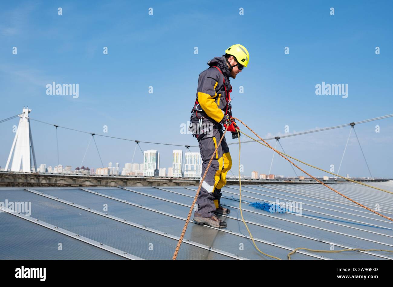 Guy in yellow suit hi-res stock photography and images - Alamy