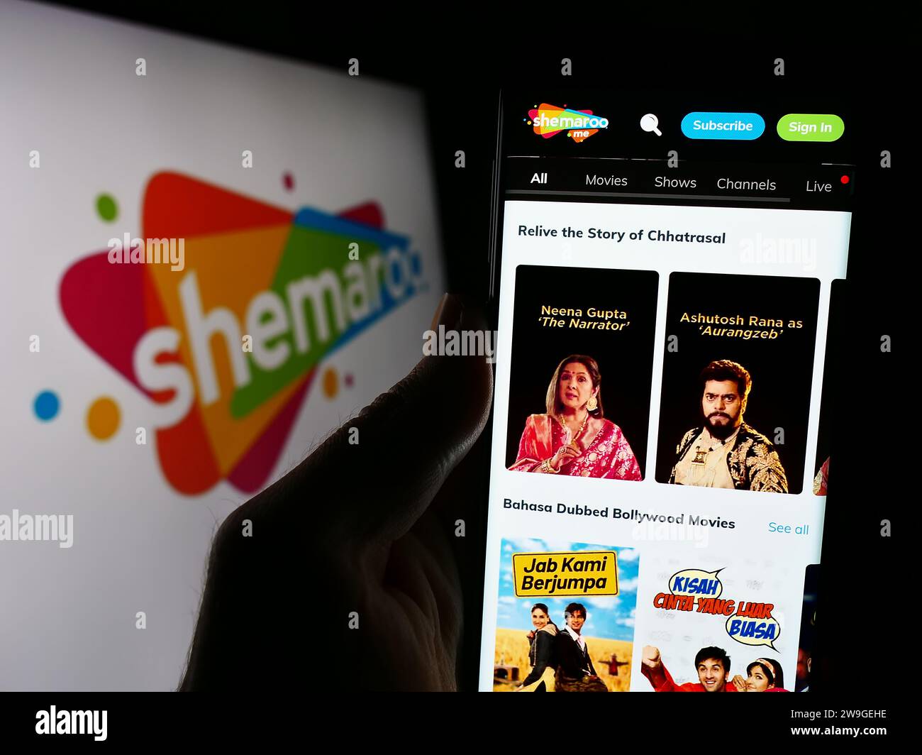 Shemaroo logo hi-res stock photography and images - Alamy