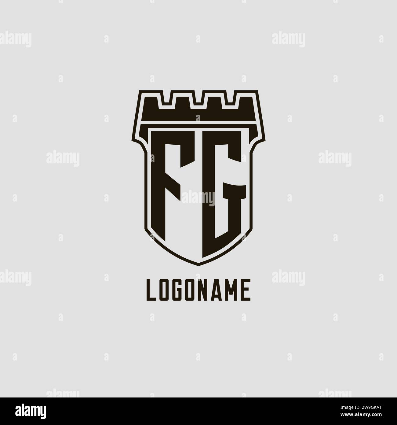 Fg logos Stock Vector Images - Alamy