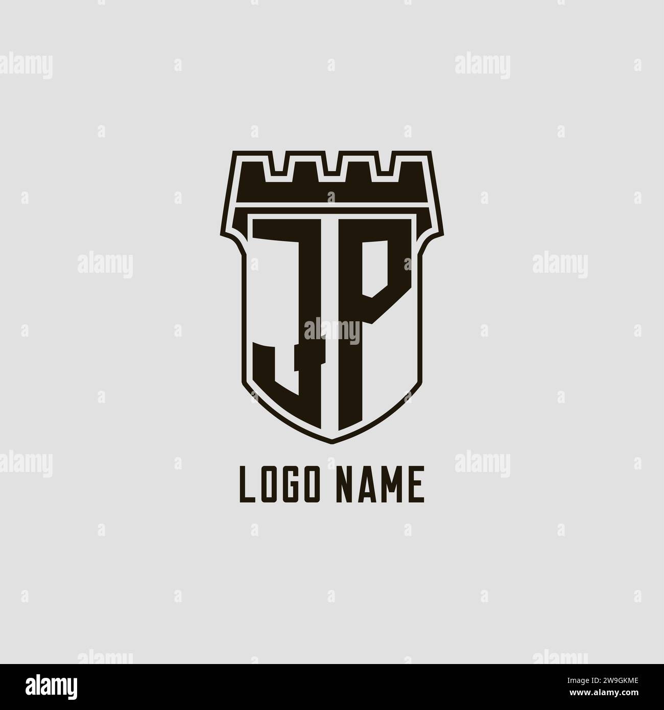 Monogram jp hi-res stock photography and images - Alamy