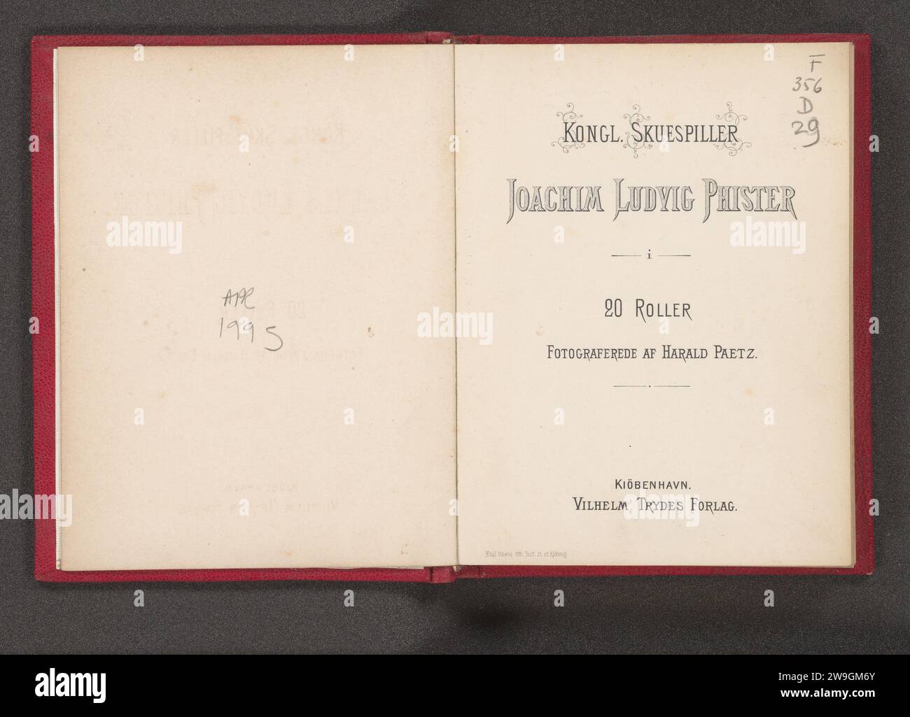 King. Actor Joachim Ludvig Phister in 20 roles photographed by Harald ...