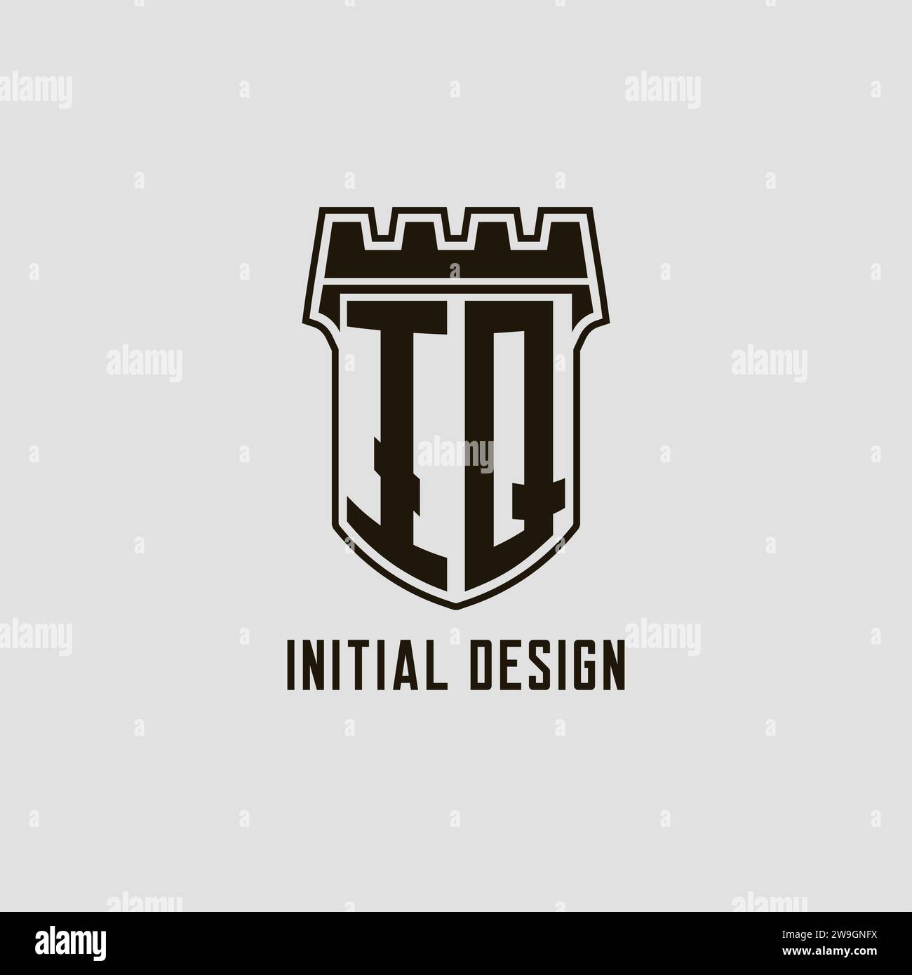 Iq logos hi-res stock photography and images - Alamy