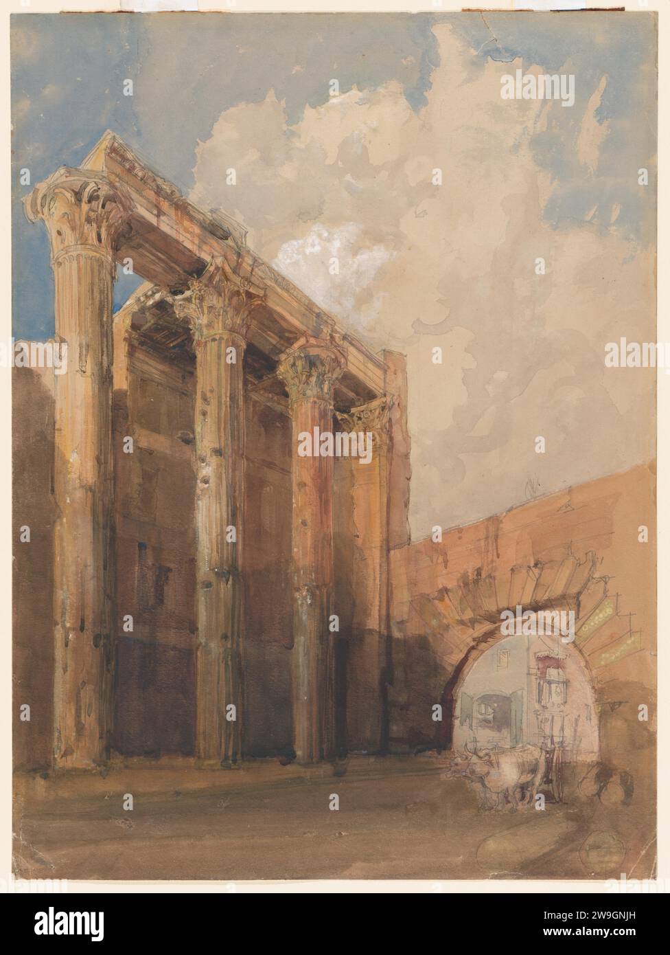 Temple of Mars Ultor, Rome 2014 by James Holland Stock Photo - Alamy