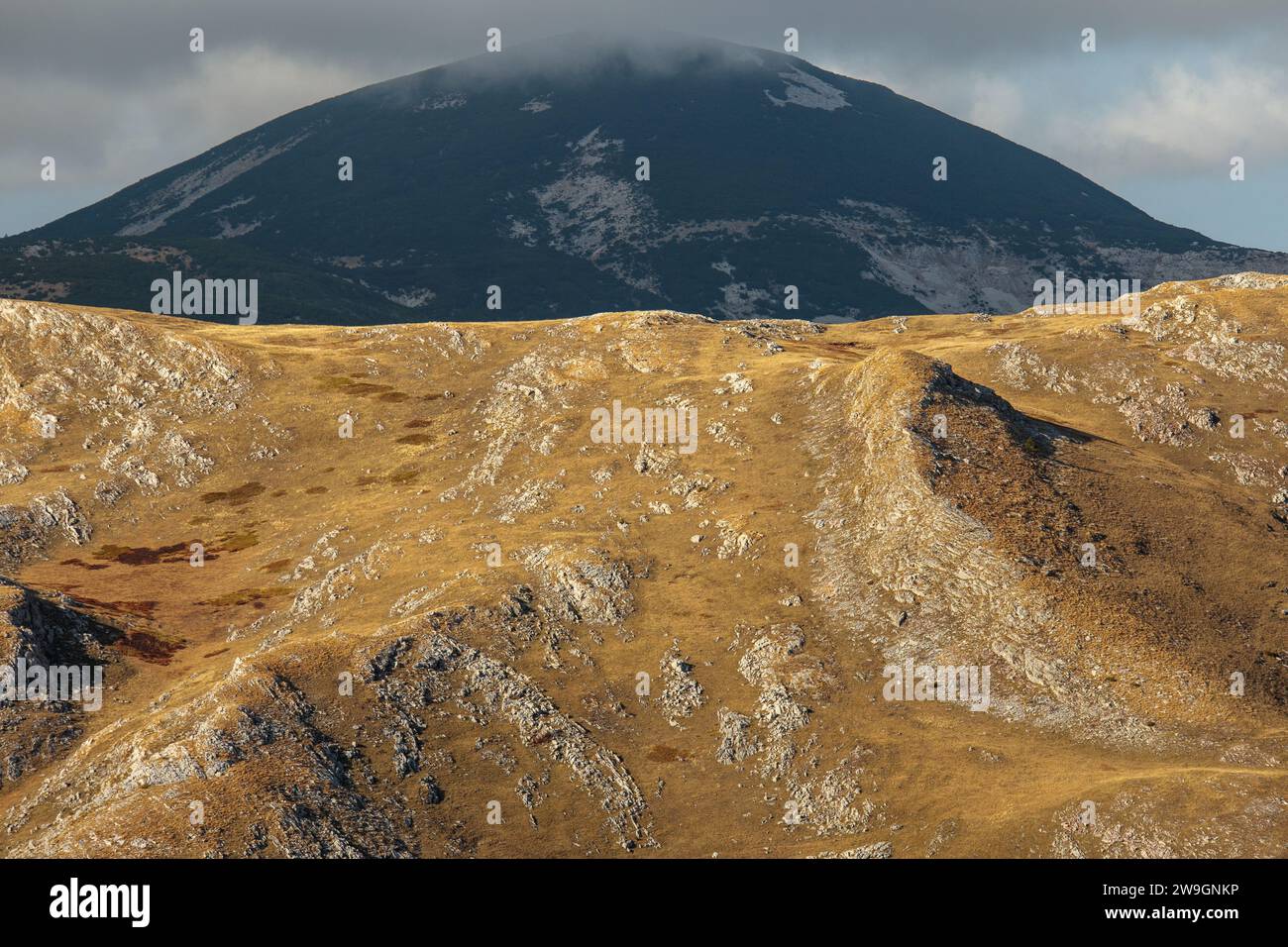 The beauty of untouched wilderness showcased in a panoramic mountain ...