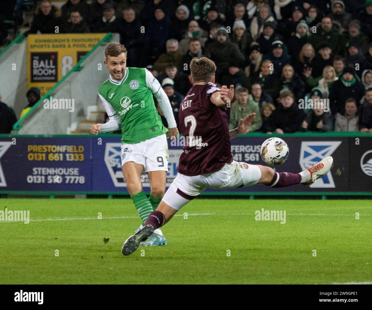 Edinburgh, UK. 27th Dec, 2023. Scottish Premiership - Hibernian FC v ...