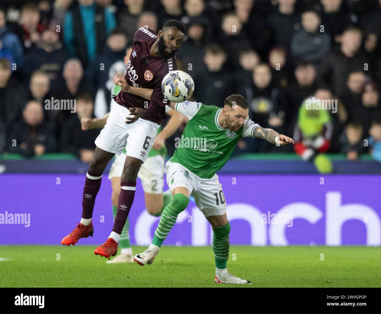 Edinburgh, UK. 27th Dec, 2023. Scottish Premiership - Hibernian FC v ...