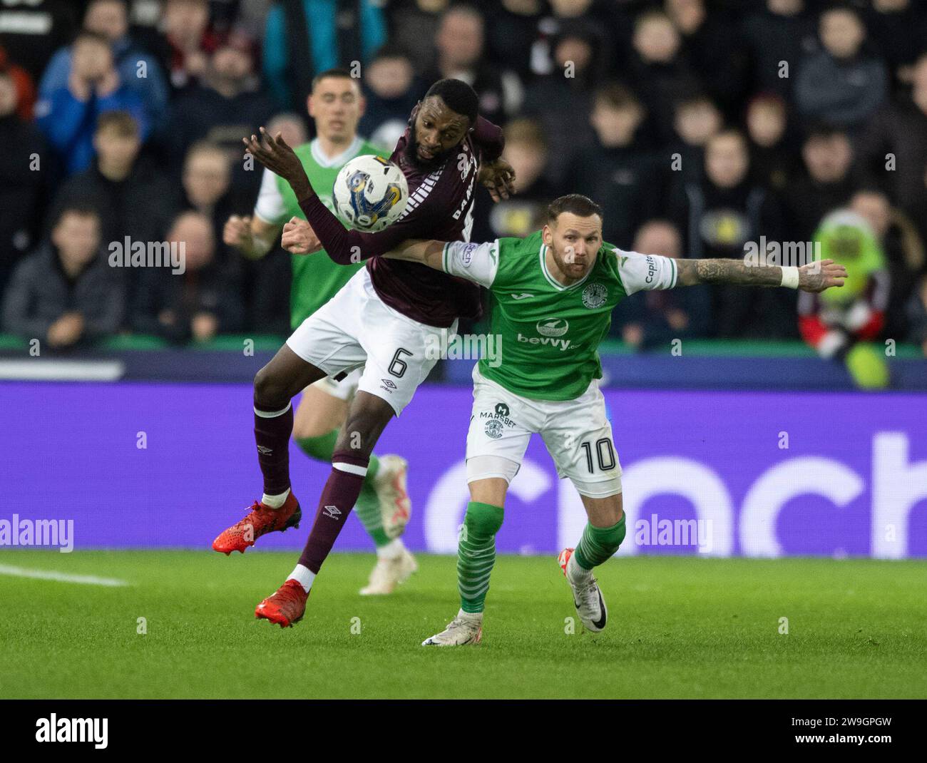 Edinburgh, UK. 27th Dec, 2023. Scottish Premiership - Hibernian FC v ...