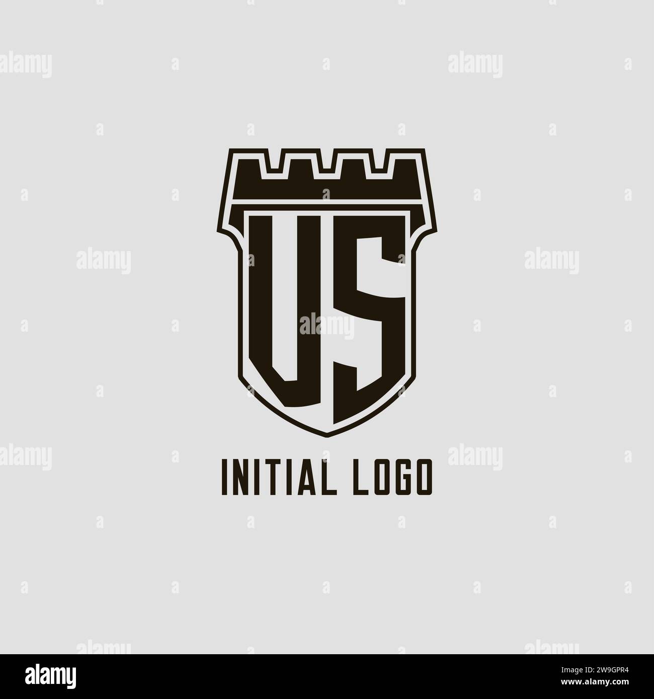 Vs name logo hi-res stock photography and images - Alamy