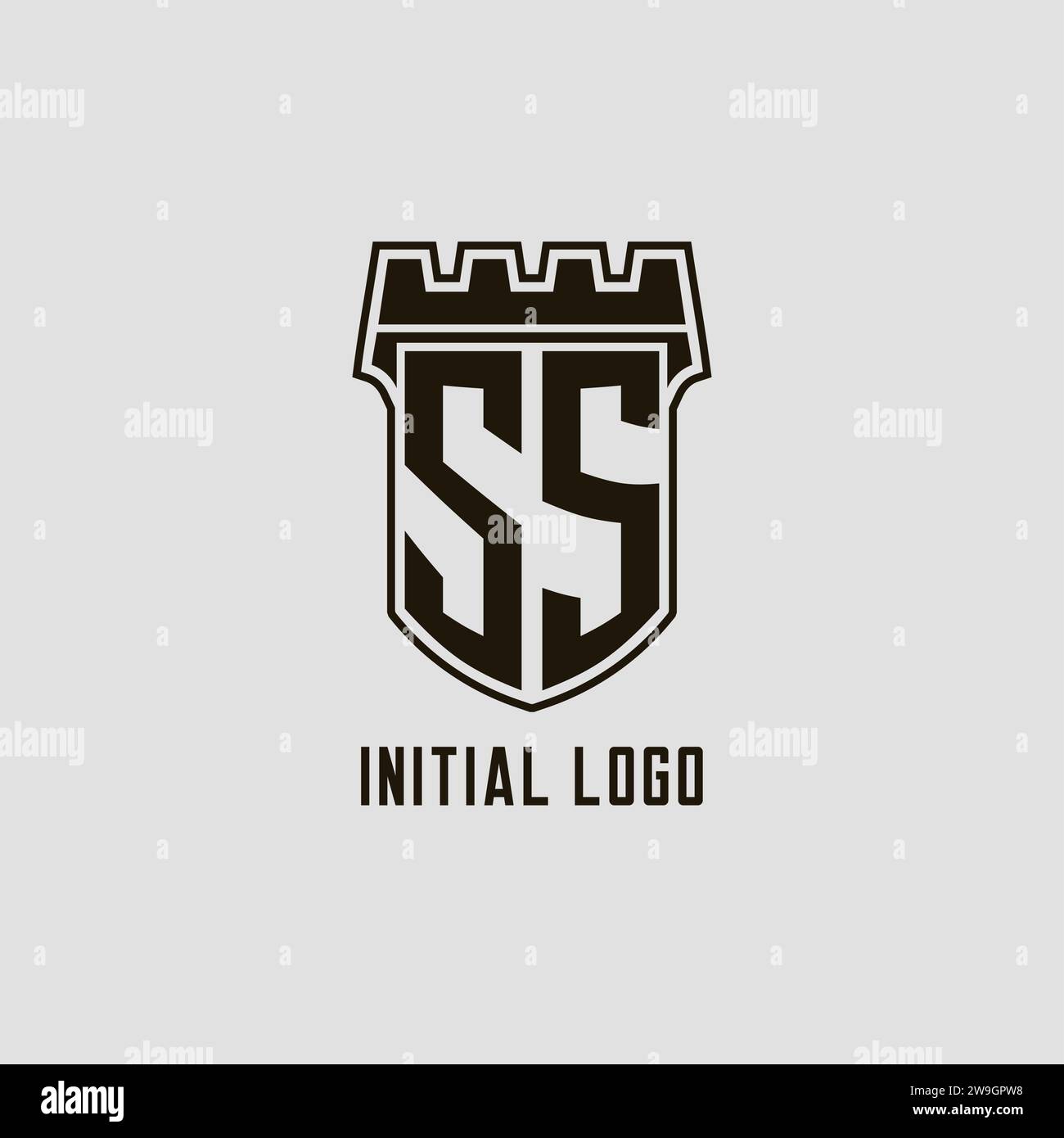 Ss wall Stock Vector Images - Alamy