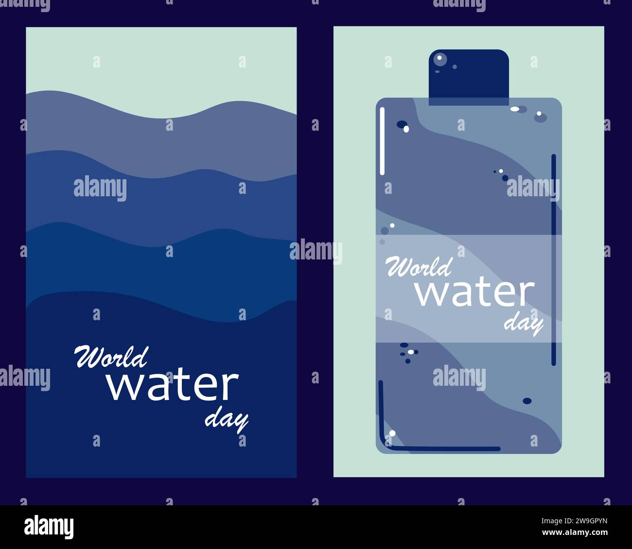 World water day 22 march Stock Vector Images - Alamy
