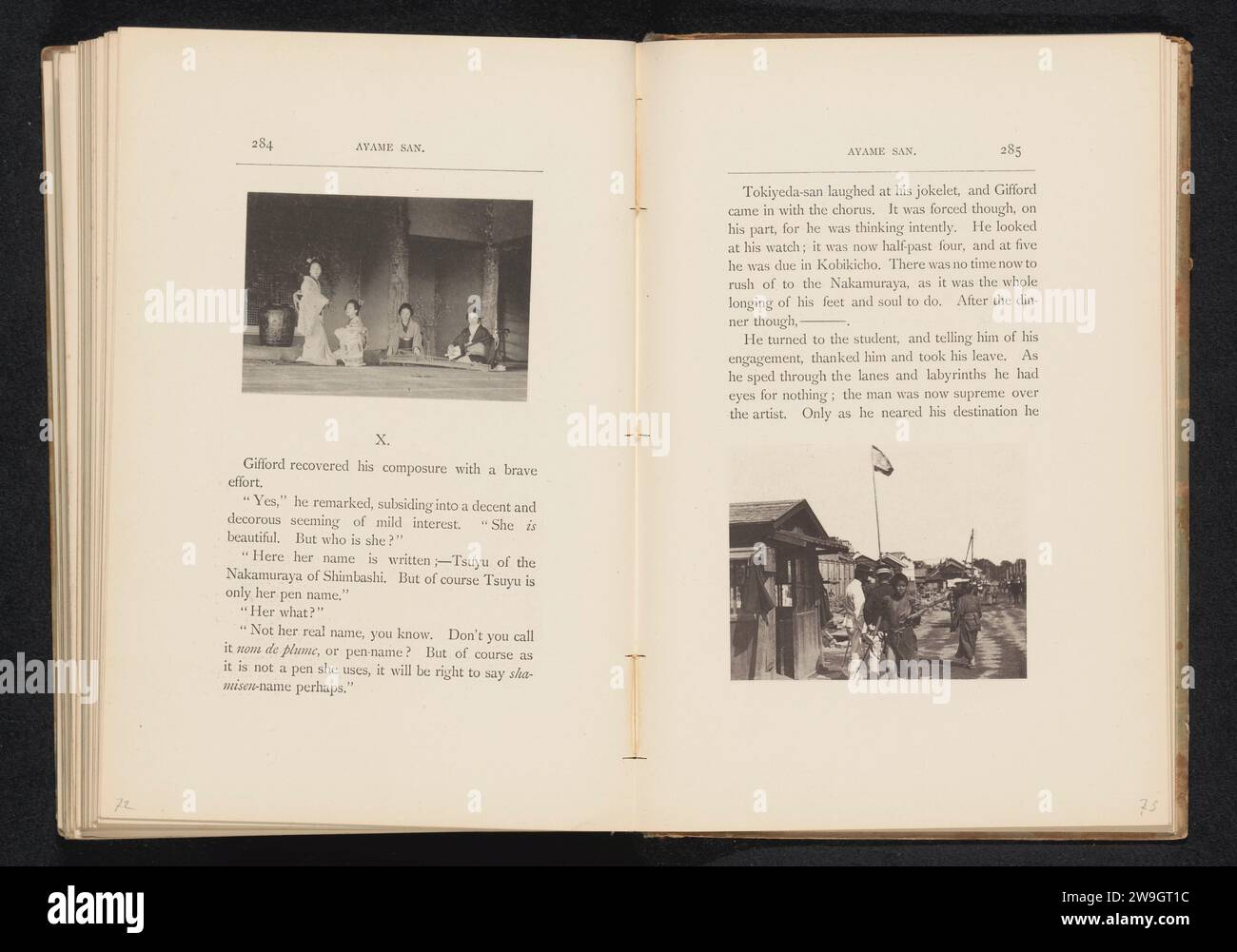 Four women with string instruments in an interior, William Kinnimond ...