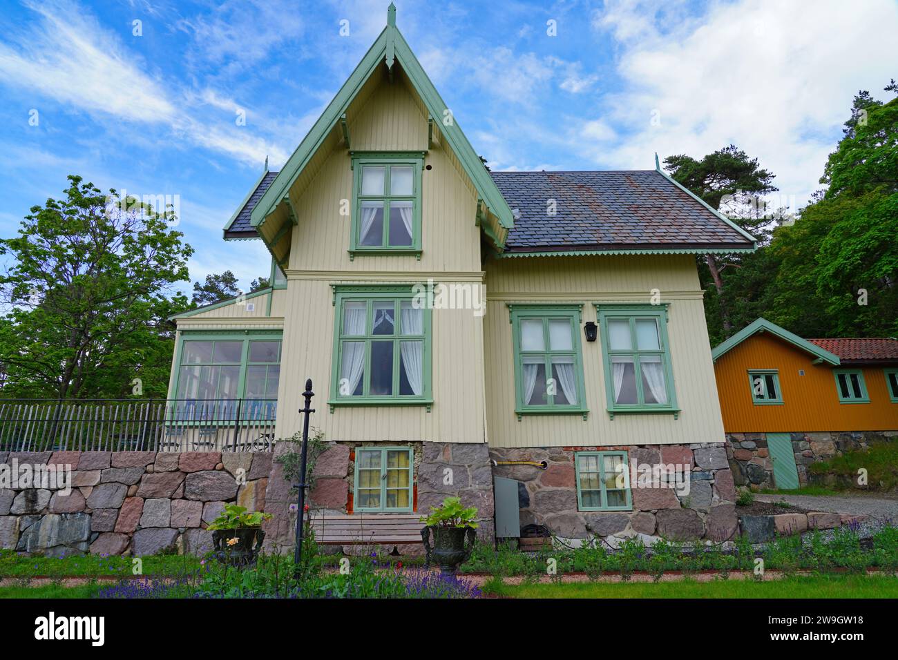 Edvard munch villa hi-res stock photography and images - Alamy