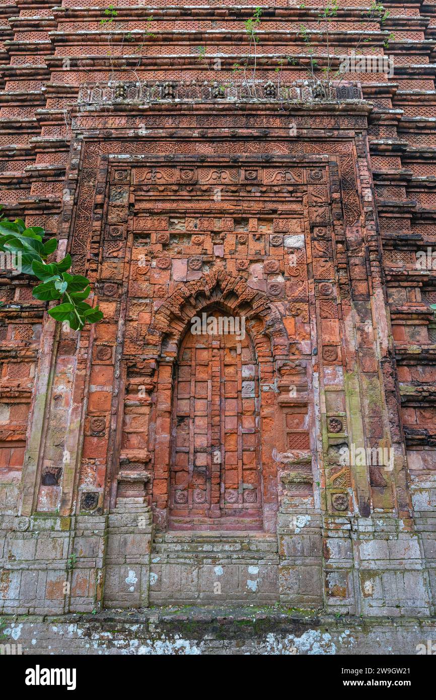 Vertical view of false door at ancient Kodla Math or Kodla Matha hindu ...