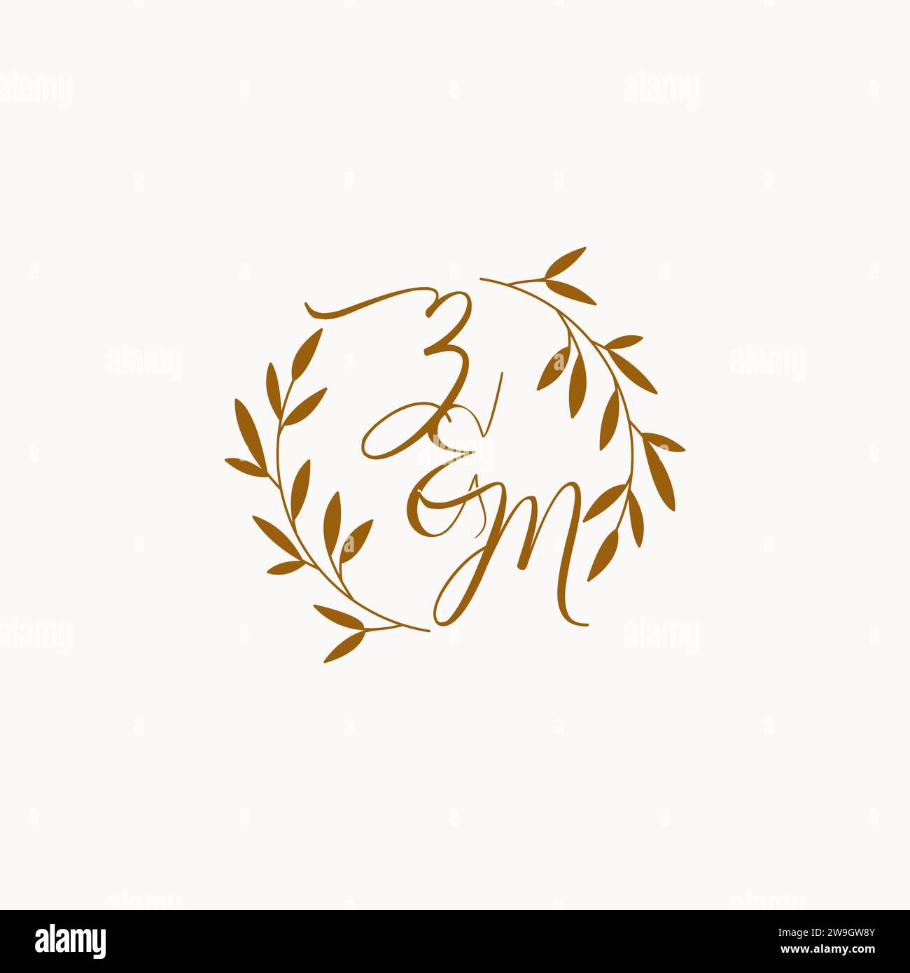 Zm logo design Cut Out Stock Images & Pictures - Alamy