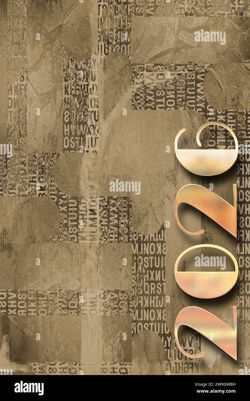 Gold 2026 new year hi-res stock photography and images - Alamy