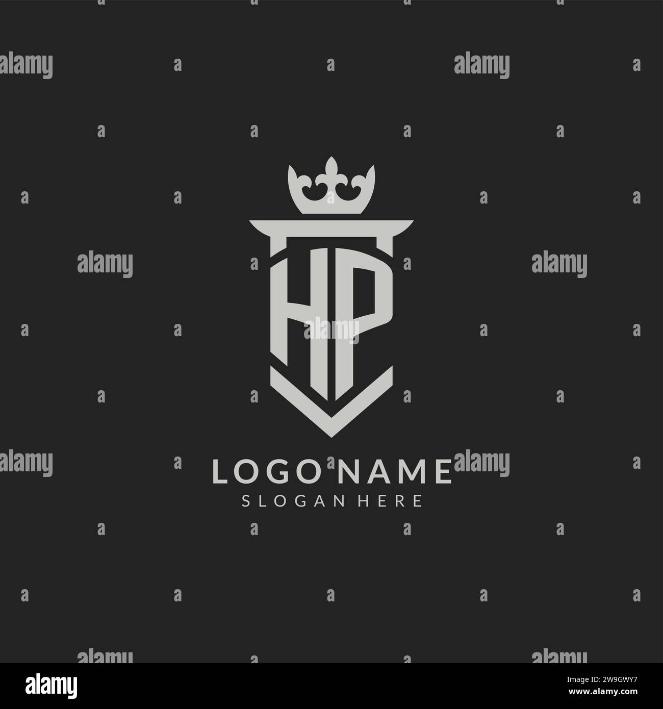 Hp logo vector vectors hi-res stock photography and images - Alamy
