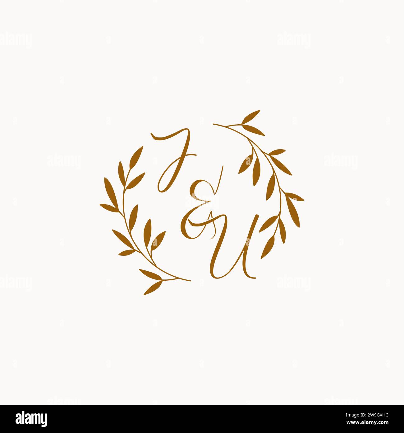 JU initial wedding monogram logo design Stock Vector Image & Art - Alamy JU initial wedding monogram logo design Stock Vector Image & Art - Alamy