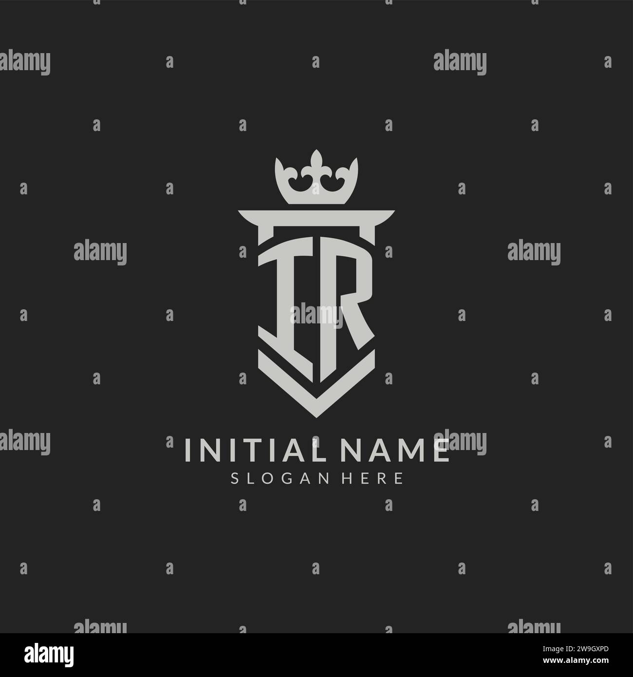 Ir insignia Stock Vector Images - Alamy
