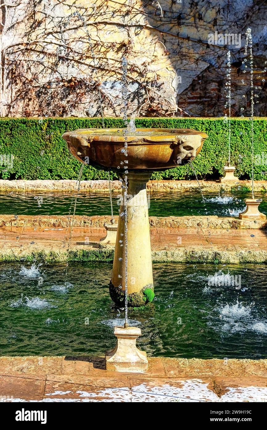 Islamic style water garden hi-res stock photography and images - Alamy