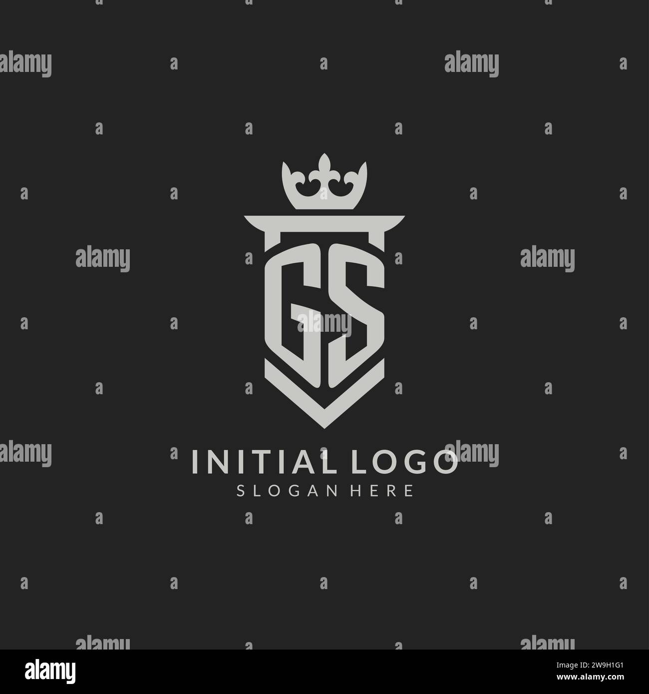 Initial gs hi-res stock photography and images - Alamy